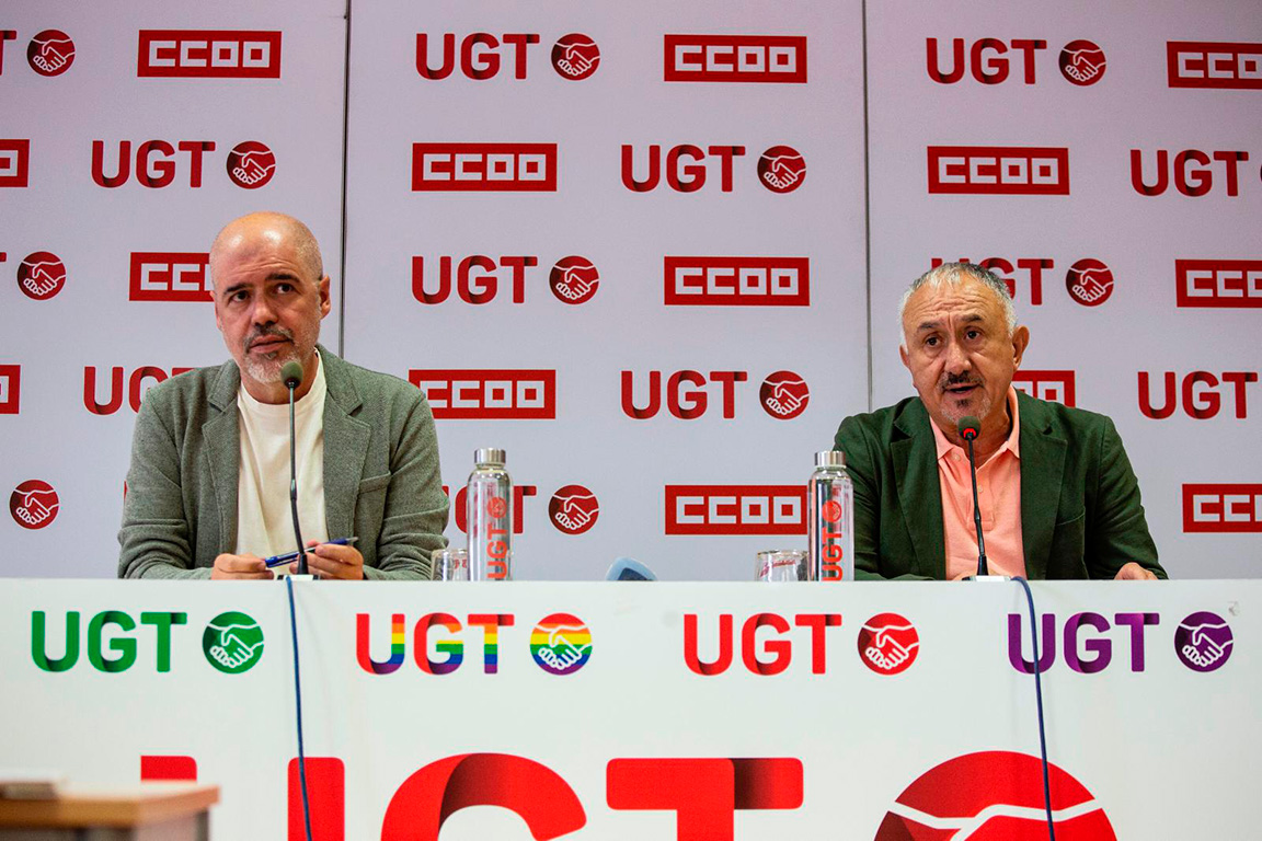 UGT | UGT y CCOO convocan movilizaciones en favor de la reducción de la jornada laboral en todo ...